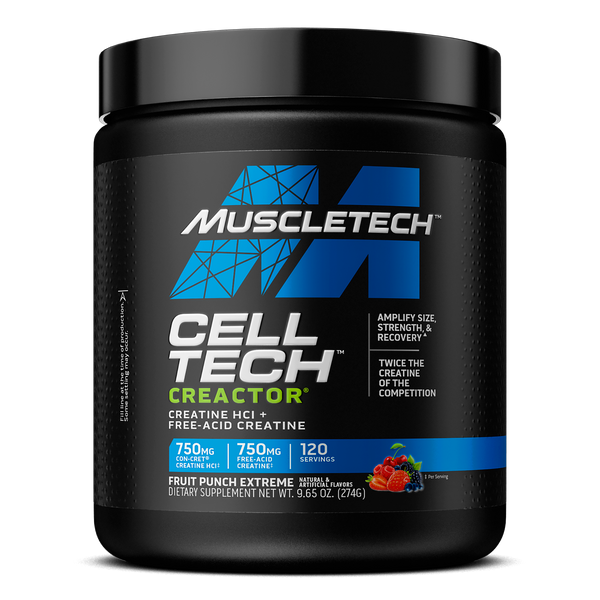 MuscleTech Cell-Tech Creactor Fruit Punch - 120 Servings – DS ...
